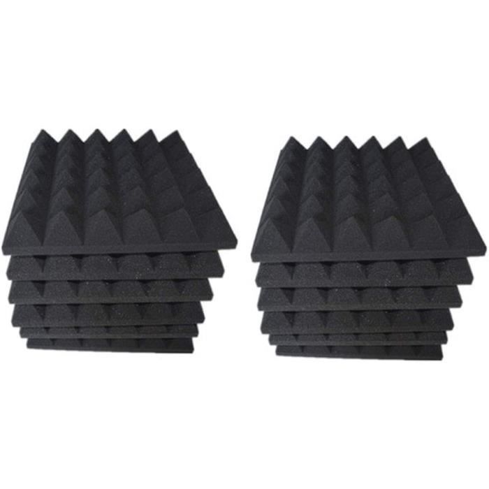 Mousse insonorisante Panneau Acoustique Isolation Mousse Acoustic Foam ...