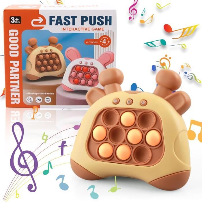 Popit Electronique Quick Push, Jeu Fidget Électronique, Jouets ...