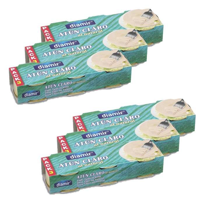 Diamir - Lot 6x Thon au naturel - 3x80g - Pack 240g - Cdiscount Au quotidien