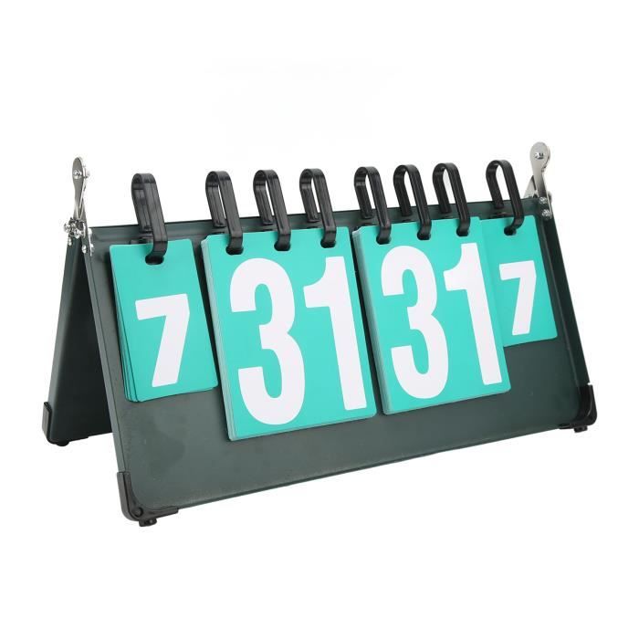 HUJ Tableaux Scores Sports Tableau d'affichage Bleu et Rouge Scoreboard ...