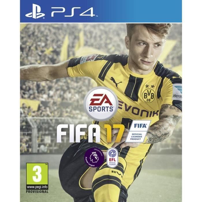 FIFA 17 Jeu PS4+ 3 CARTES FIFA collector offert - Cdiscount Jeux vidéo