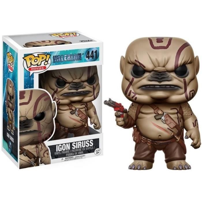 Figurine Funko Pop! Valérian - FUNKO - Pop! Vinyl - Multicolore - Beige ...