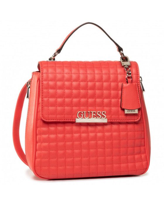 Sac à dos - Guess - Matrix - Rouge - 26x25x11 cm - 100% polyuréthane ...