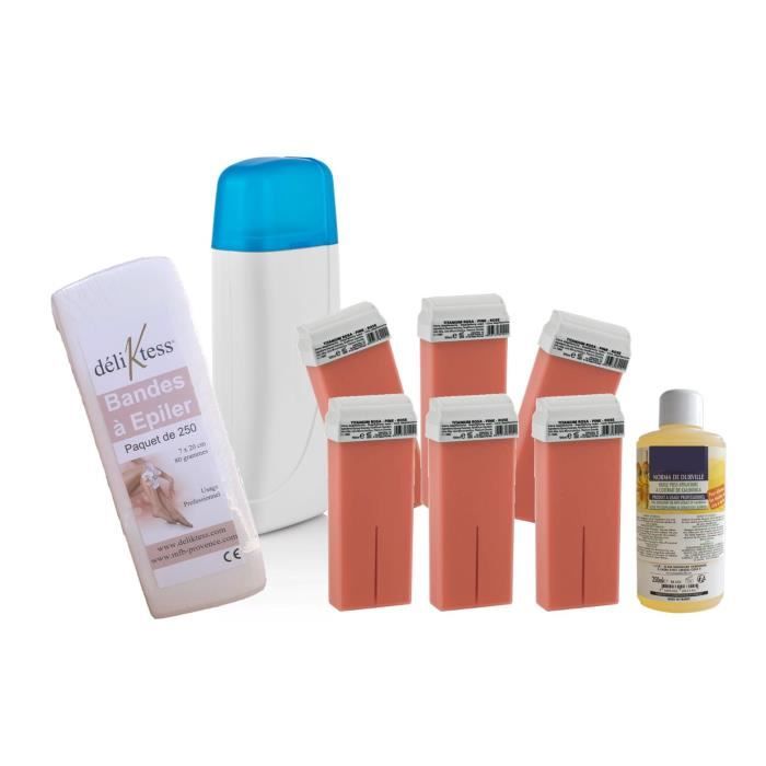 DéliKtess® - Kit épilation Pro - cartouches rose - Cdiscount Electroménager