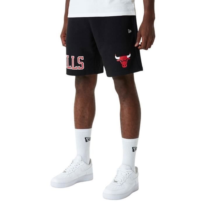 Short NBA - New Era - Chicago Bulls - Noir/Rouge - Homme - Non ...