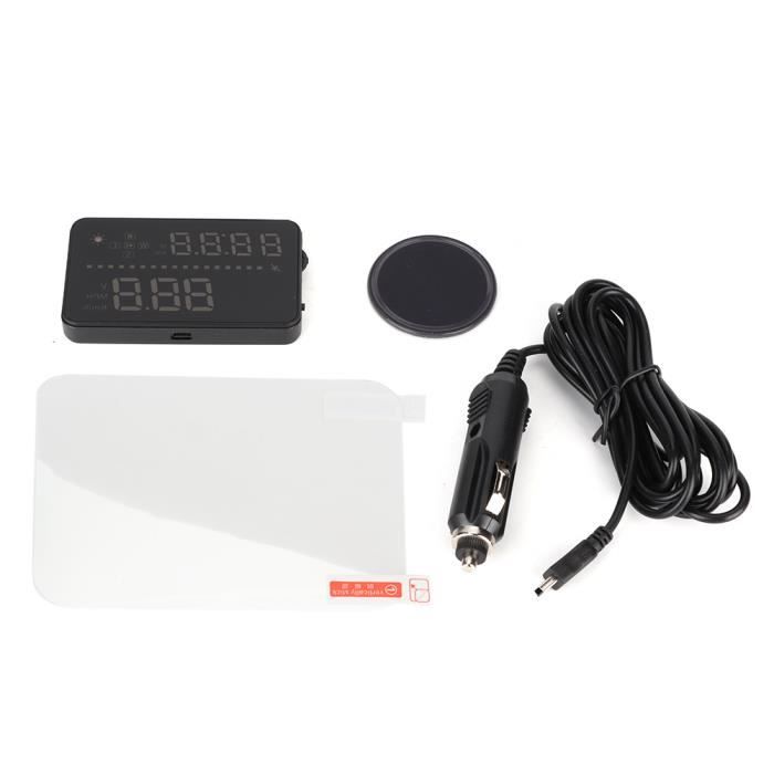 A3 HUD GPS Moniteur de Voiture LCD System Vehicle Universel Écran de Tableau de bord d'affichage ...