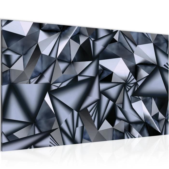 Runa art Tableau Décoration Murale 3D Métallique 70x40 cm - 1 Panneau ...