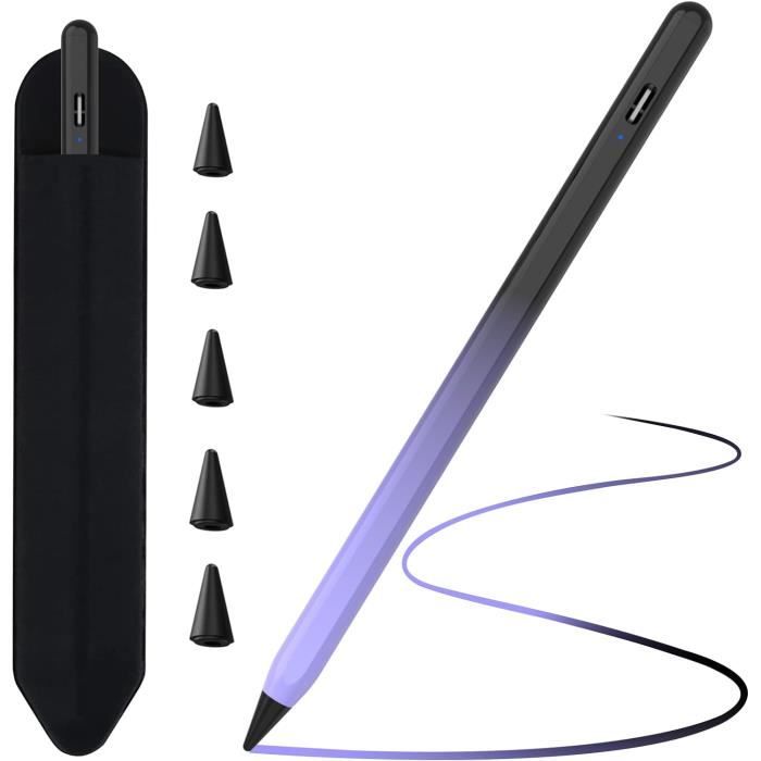 Stylet Ipad Pour Apple Ipad 2018-2023, Nouveau Ipad Pencil 2E ...