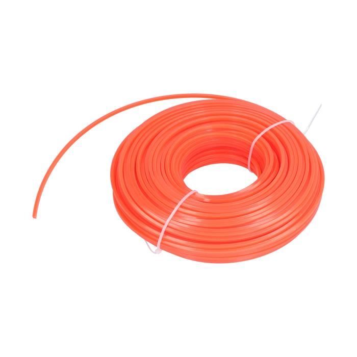 VGEBY Fil de coupe en nylon de 3mm de diamètre, 50m de longueur ...