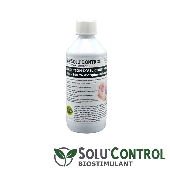 Decoction d Ail Solu Control 500 ml Concentre UAB Biostimulant Aide a ...