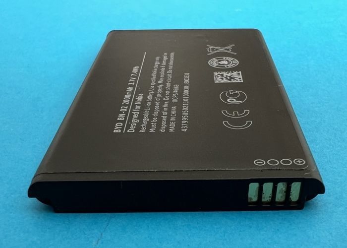 BATTERIE ORIGINALE REMPLACEMENT NOKIA XL DUAL SIM BYD BN-02 2000mAh 3 ...
