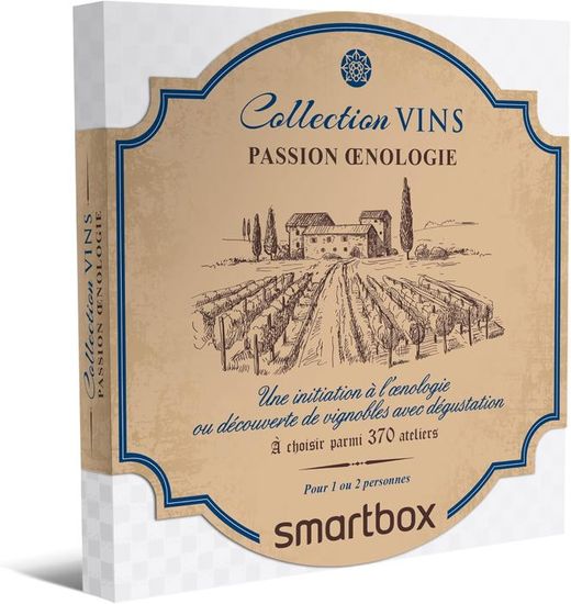Coffret Cadeau Activité Autour Du Vin Pour 1 Ou 2 Personnes-Idée Cadeau ...