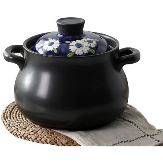 Marmite en Céramique Casserole en Terre Cuite Casserole en Céramique ...