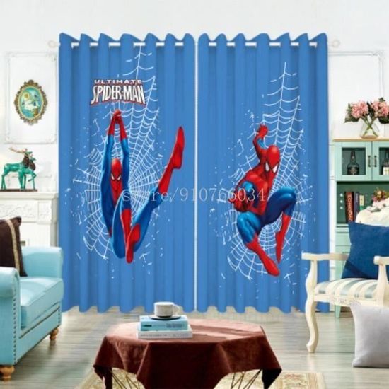 DCL-205 Avengers hros Spiderman rideau dessin anim garon chambre ...