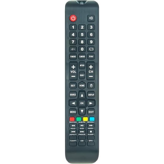 Télécommande Rechange Pour Akai Tv Ak43Fsm1440 Ak43Sm1433 Ak50M1466 Aktv2821M-Smart Aktv3219M ...