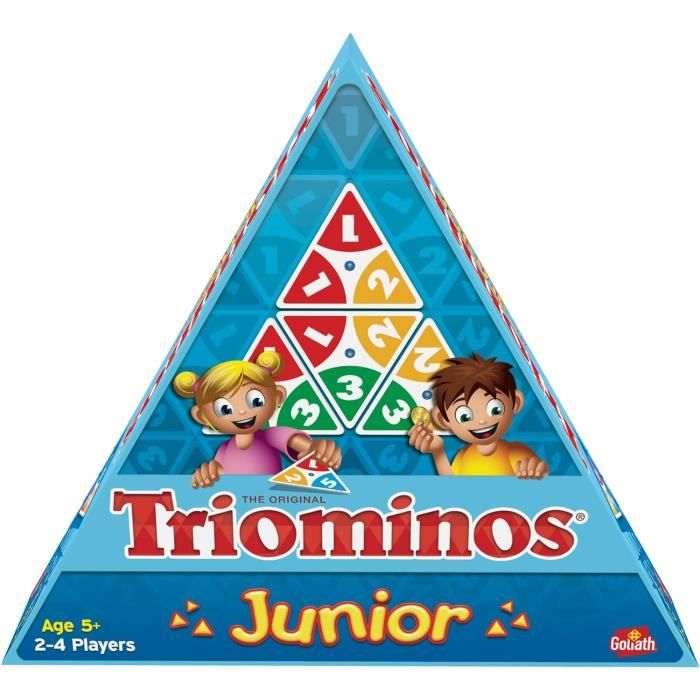 Triominos Junior - Jeu de Société pour Enfants dès 5 Ans - Dominos ...