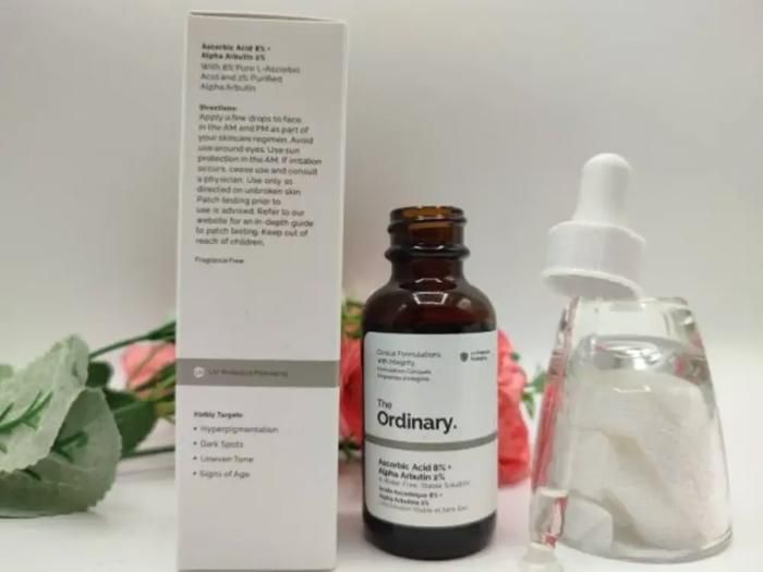 The Ordinary Acide Ascorbique 8% + Alpha-Arbutine 2% | Solution ...