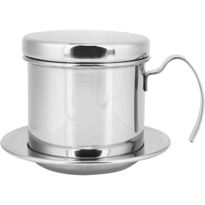 304 Pot de café de café Drip en acier inoxydable Pot compact ...