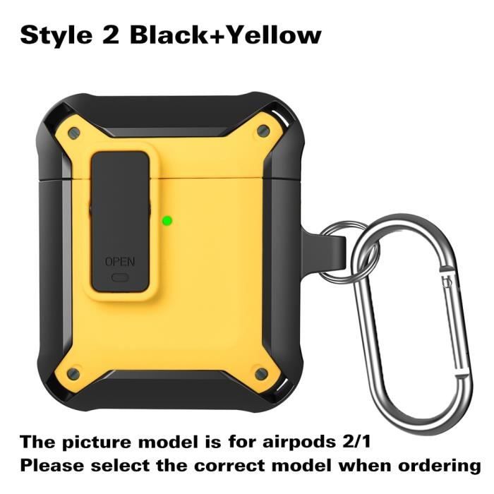Style 2 PAR Pour Airpods Pro 2 Étui Airpods 2 Et 3 Pro De Luxe Avec ...
