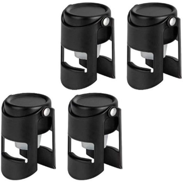 Lot De 4 Bouchons À Champagne Pour Bouteille De Vin Mousseux, Bouchon ...