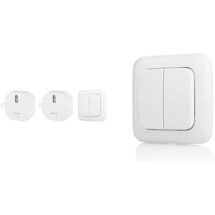 Kit domotique interrupteur sans fil Plug & Connect - Interrupteur ...