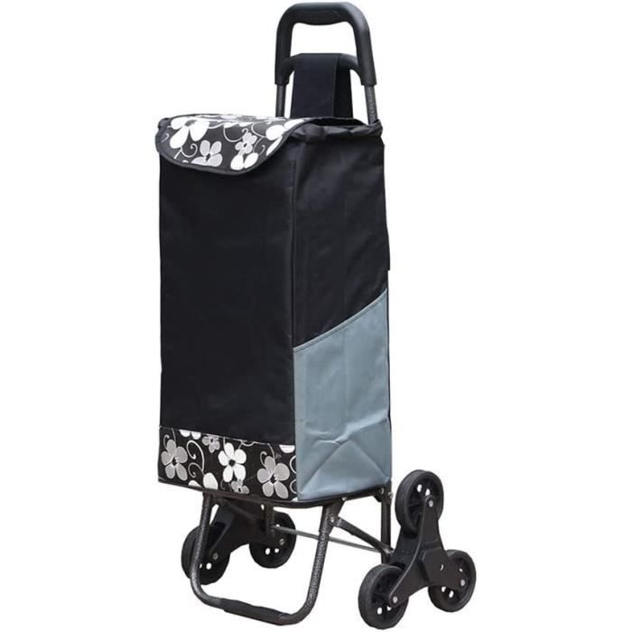 Chariot de Courses Chariots de Courses Pliable Épicerie Stair Escalade ...