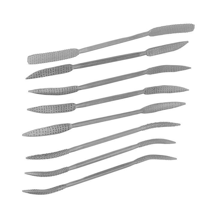 Lime à double extrémité, jeu de limes à râpe à bois Application ...