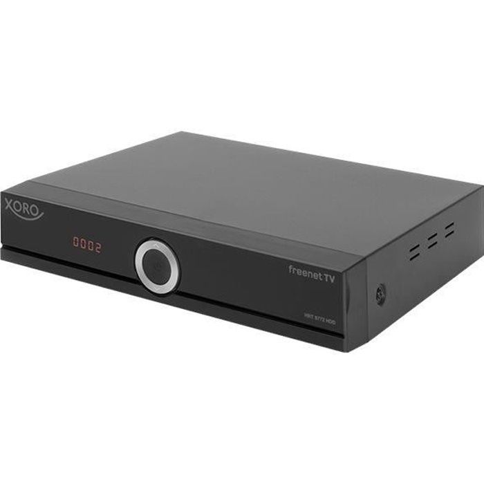 Tuner TV numérique DVB avec enregistreur à disque dur Xoro HRT 8772 HDD ...