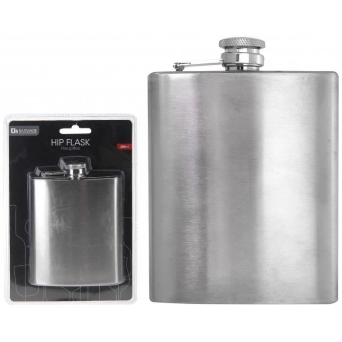 Flasque - Inox - 207 ml - La cave Cdiscount
