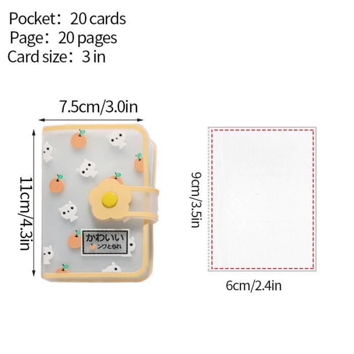 Album photo S13 - petit Album Photo Polaroid de 3 pouces, support de carte Photo Kpop, classeur ...