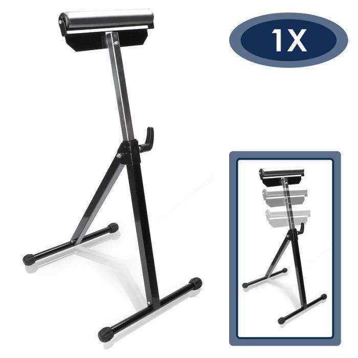 BMOT support à rouleaux Tréteau Support à roulettes Support d'appui ...