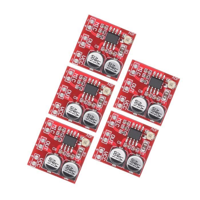 Module Amplificateur de Microphone - DIOCHE - LM386 - Gain Réglable 20x ...