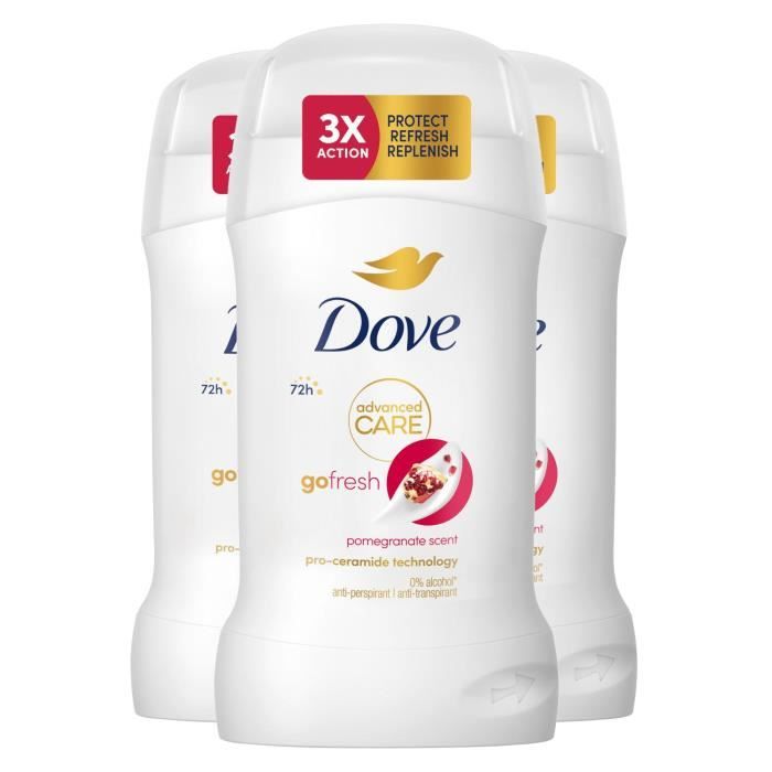 Dove Women Go Fresh Déo Stick anti-transpirant avec protection 72 ...
