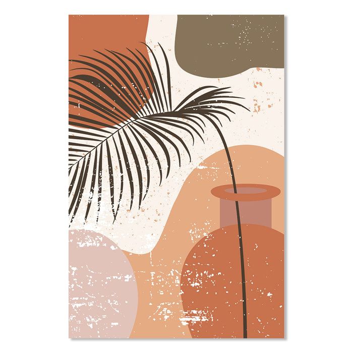 Affiche Art organique Terracotta - 40x60cm - made in France - Cdiscount ...