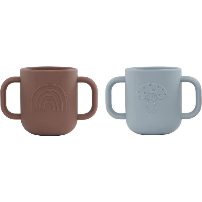 Verre Pour Bebe - Limics24 - Kappa M107081 Lot 2 Gobelets Deux Anses ...