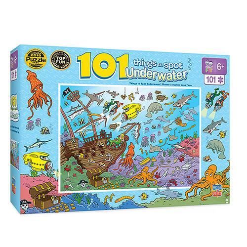 Masterpieces 101 Things to Spot Puzzle - Underwater - Cdiscount Jeux ...
