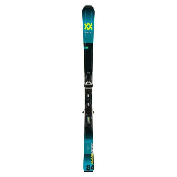 Pack De Ski Volkl Deacon 84 + Fixations Lowride Xl 13 Bleu Homme ...