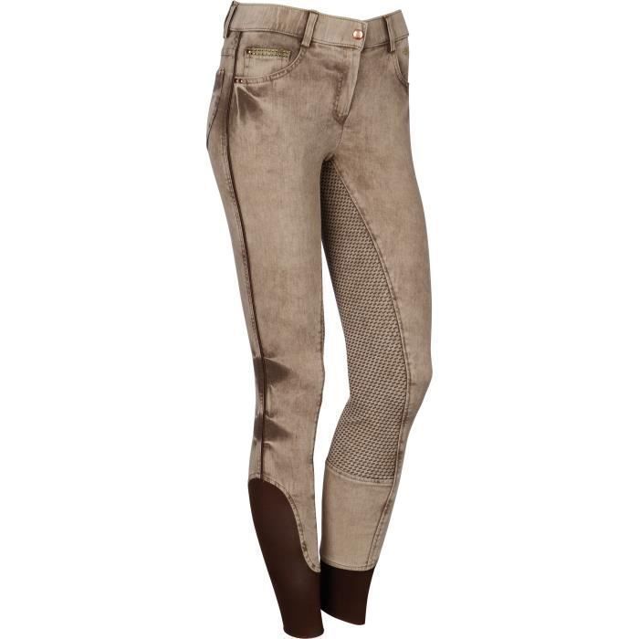 Jeans d'équitation femme Harry's Horse Abigail Full Grip - bracken - 44 ...