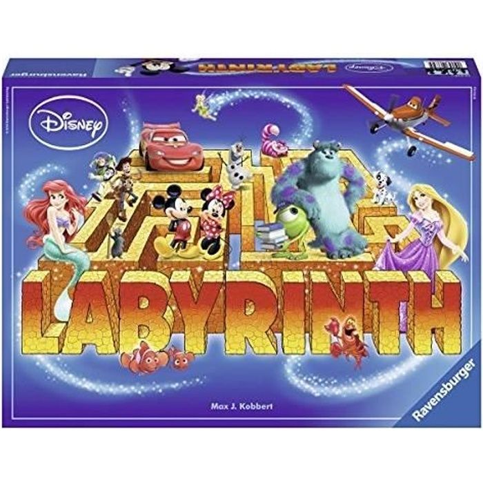 Jeu de plateau Ravensburger Labyrinthe Disney Multi-héros - Cdiscount ...