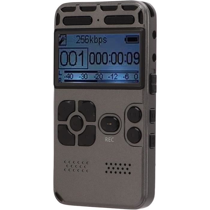Enregistreur Numérique Hd Portable Enregistreur À Stylo D'Enregistrement Vocal Stocké Extensible ...