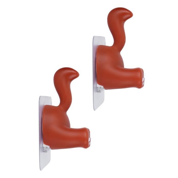 Crochet de queue d'animal - SONEW - 2 pièces - ventouse sans poinçon ...