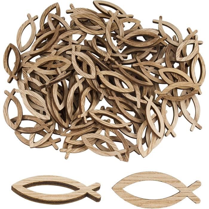 100pcs Confettis Poisson Eois Confettis Table CreuxArtisanat Décoration ...