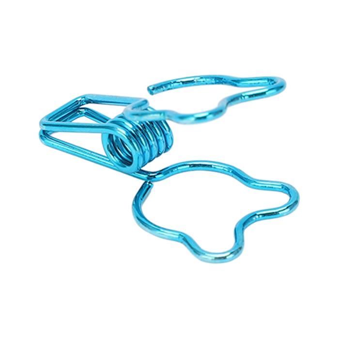 Tbest Petits trombones 100pcs petits clips de reliure polyvalents ...