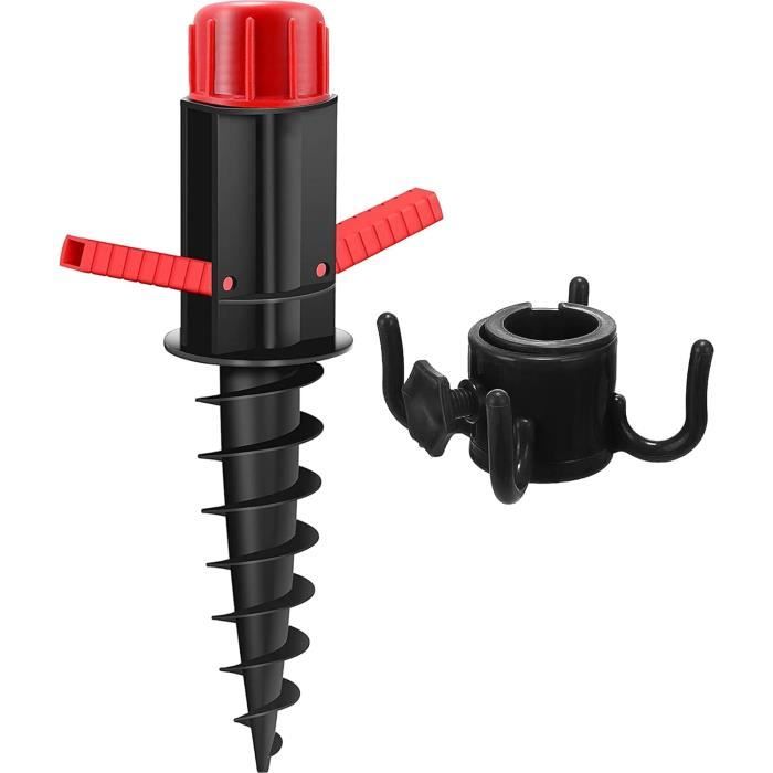 Porte-Parasol - TRAHOO - Support à vis avec poignée pour parasol ...