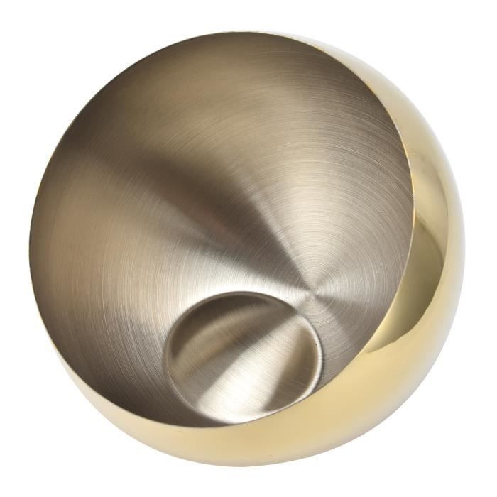 Bol à sucre en acier inoxydable Pot à condiments oblique Bol brossé ...