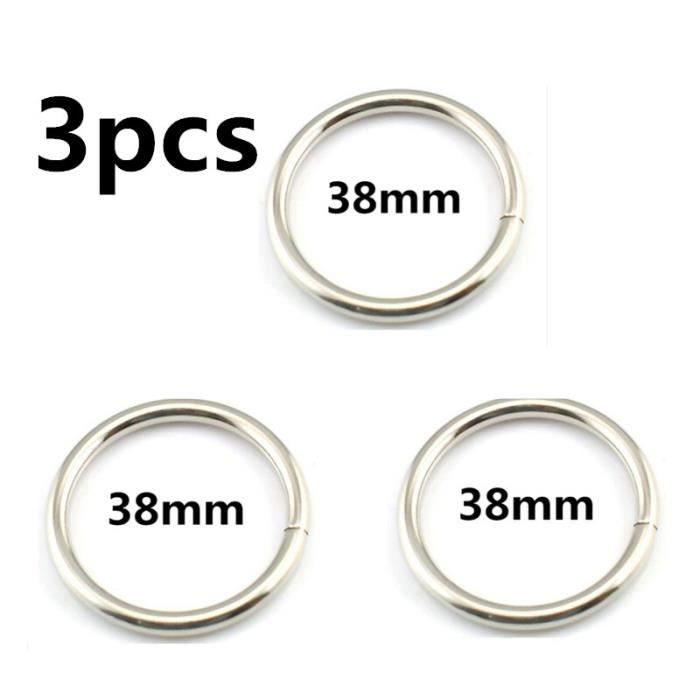 GAINE DE PENIS ,3Pcs S--Anneau de pénis en métal pour homme, jouets ...