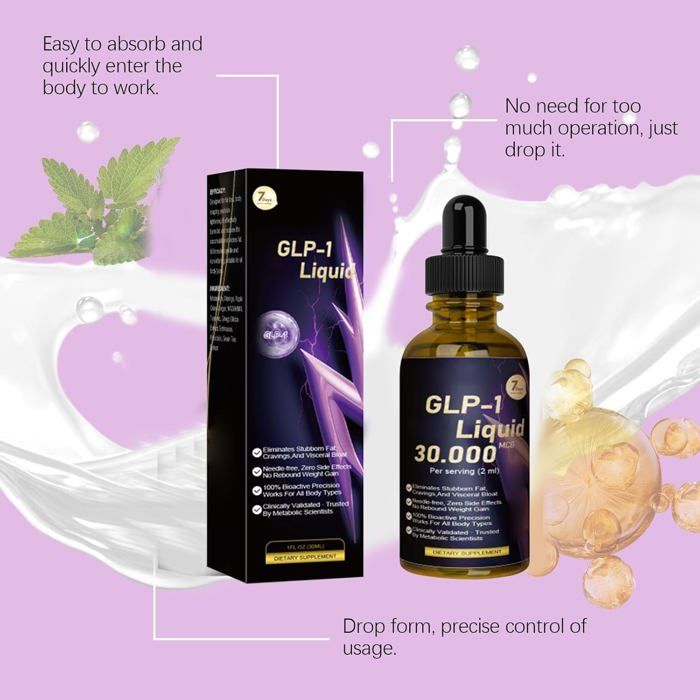 Glp 1 Slimming Drop, Glp-1 Oral Liquid, Slimming Drops For Drinking For ...