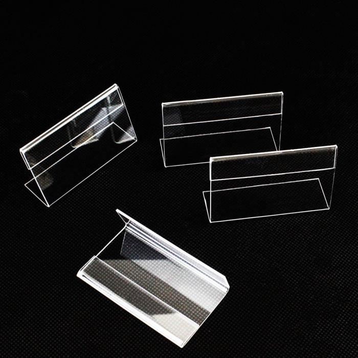 Petit signe 50pcs Porte-cartes Prix daffichage tiquette de numro Stand ...