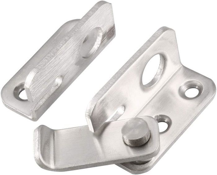 Porte Battante Loquet 201 Inox Acier 45X40Mm Gate Loquet Gauche Ouvert ...