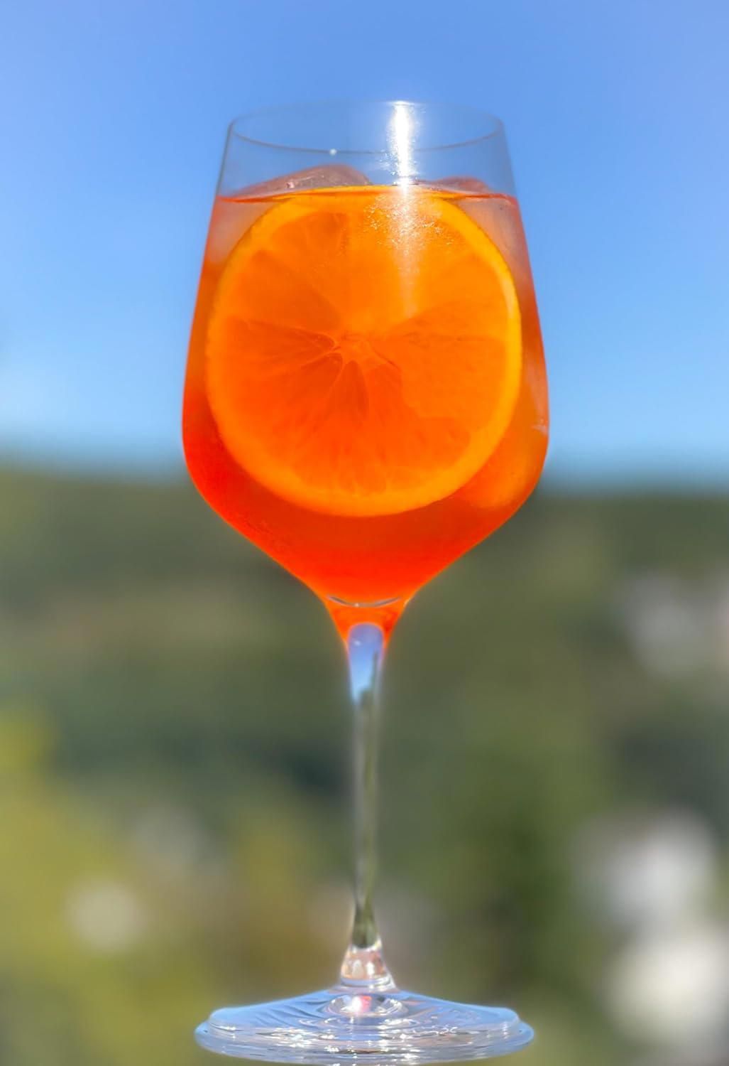 Topkapi Aperol Spritz Lot de 6 verres à cocktail professionnels pour ...